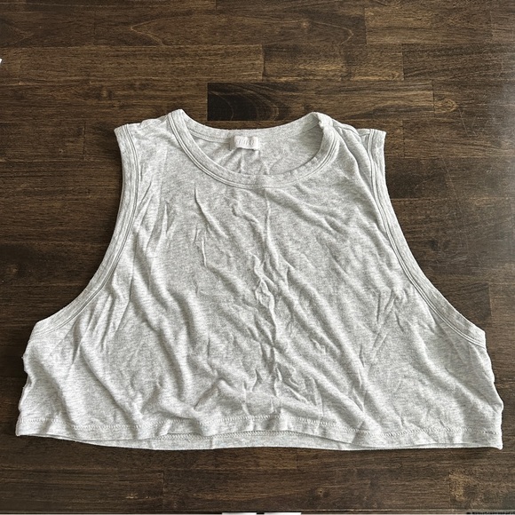 SKIMS | Tops | Skims Cropped Boyfriend Tank | Poshmark